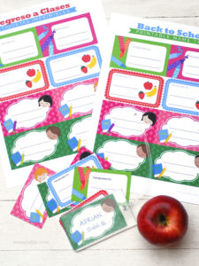 Back to School Printable Name Tags - Mami Talks™