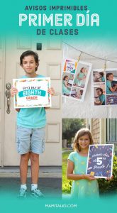 First Day of School Signs Printables - Mami Talks™